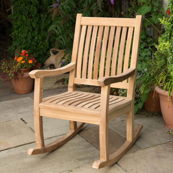 Teak Outdoor Rocking Chair